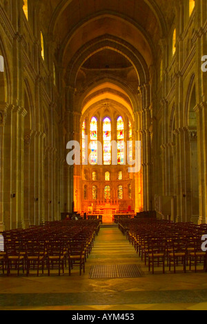 interior of autun cathedral Stock Photo - Alamy