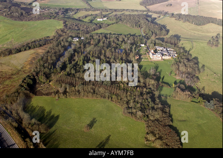 Aerial view of WEC headquarters Bulstrode Gerrards Cross ...