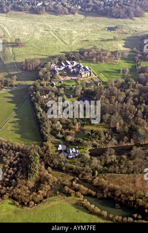 Aerial view of WEC headquarters Bulstrode Gerrards Cross ...