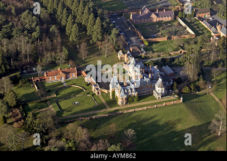 Aerial view of Minley Manor Hawley Berkshire England UK Stock Photo - Alamy