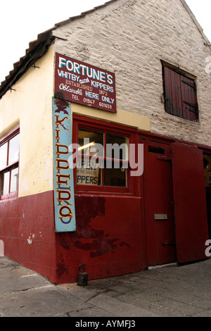 Whitby, Yorkshire, traditional kipper smoke house Stock Photo - Alamy