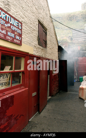 Whitby, Yorkshire, traditional kipper smoke house Stock Photo - Alamy