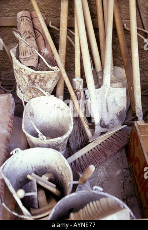 Stone Mason Tools Stock Photo - Alamy