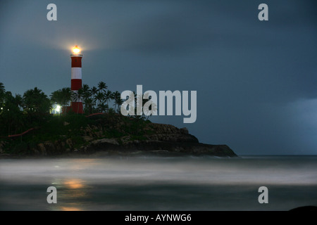IND, India, Kerala, Trivandrum : Lighthouse Beach, Kovalam Beaches ...