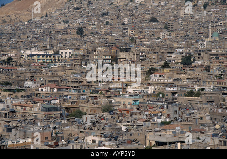 View over Damascus, Syria Stock Photo - Alamy