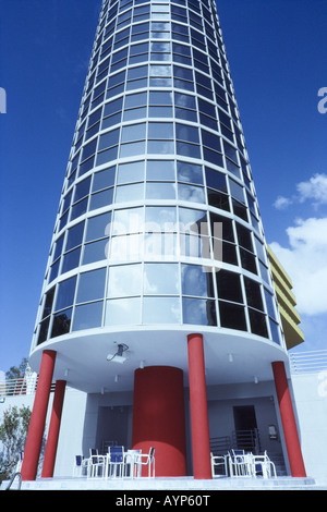 USA, Florida, Miami. The Atlantis Condominium, designed by ...