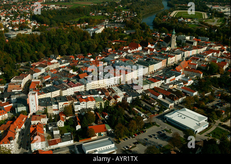 City view of Muehldorf am Inn, 1664 Stock Photo - Alamy
