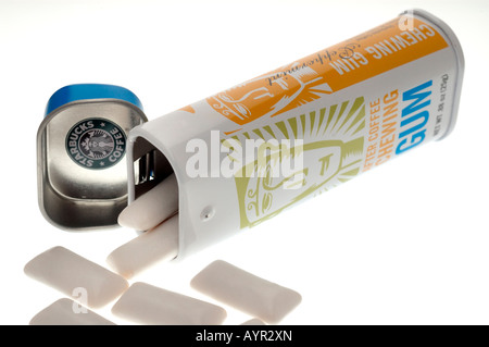 Starbucks After Coffee Chewing Gum Stock Photo - Alamy