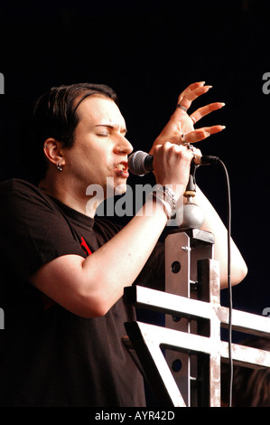 Terminal Choice gothic band performing live at Castle Party music ...