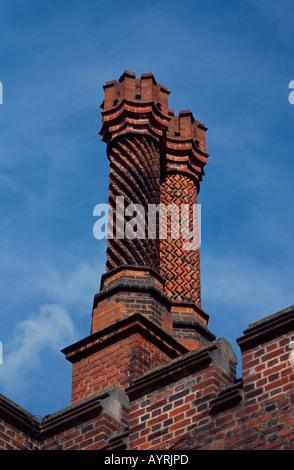 Tudor Chimneys, Hampton Court Palace Stock Photo - Alamy