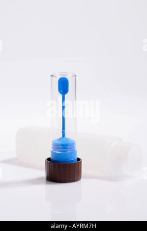 Test tube, stool sample Stock Photo - Alamy