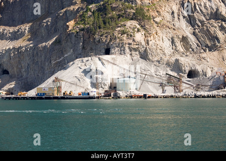 Mining olivine at Relling in Robbervika, Norway Stock Photo - Alamy