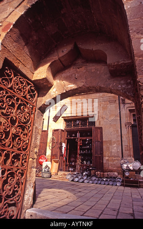 NORTH CYPRUS Gateway by the central mosque in Nicosia Stock Photo - Alamy