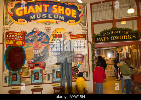 The Giant Shoe Museum in the Pike Place Market in Seattle, Washington ...