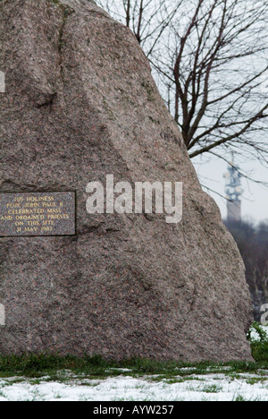 papal monument heaton park manchester Stock Photo - Alamy