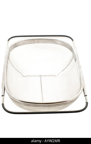 object on white Big sieve Stock Photo - Alamy