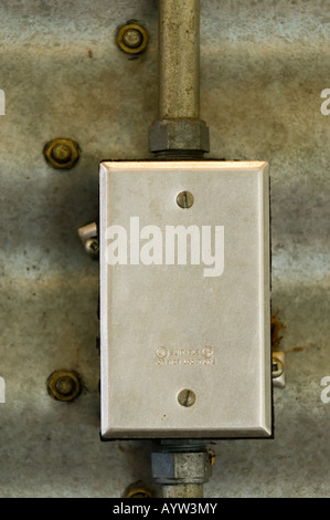 waterproof electrical junction box installed in a wet location in ...