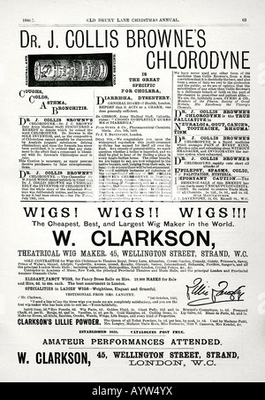 Old Advert Dr Collis Brownes Chlorodyne Coughs Colds Historical ...