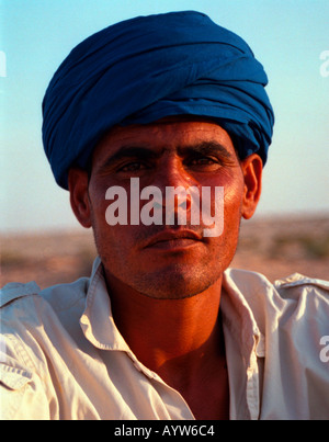 Berber tribesman in the Sahara desert in Southern Morocco Stock Photo ...