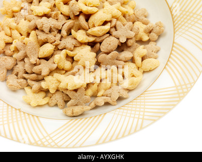 Bowl of Rice Krispies Multigrain Shapes Stock Photo - Alamy