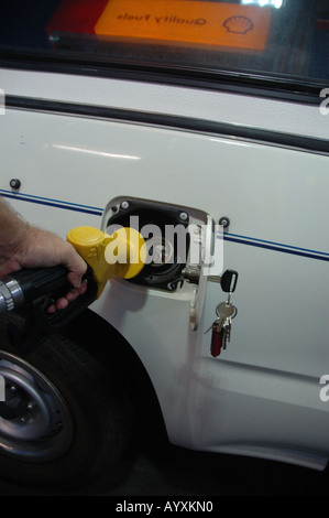 fill it her up Australia australian petrol station Stock Photo - Alamy