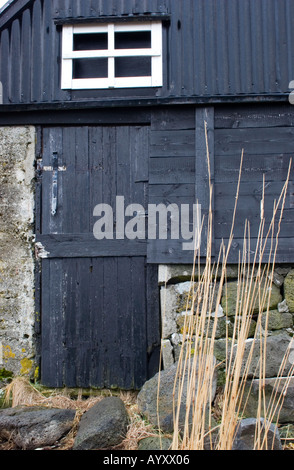 Old Barn, Reykjanes Peninsula, Iceland Stock Photo - Alamy