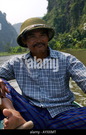 Hoang Long River Tam Coc Ninh Binh Province Stock Photo - Alamy
