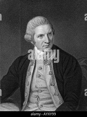 James Cook (1728-1779) English navigator, hydrographer and explorer ...