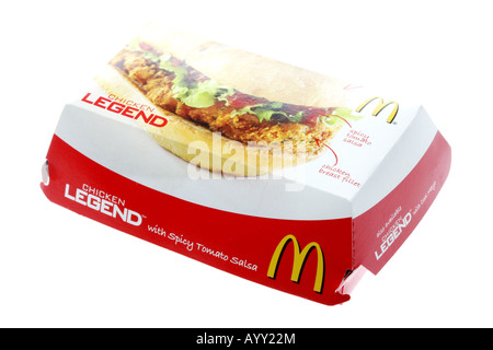 McDonalds Chicken Legend Stock Photo - Alamy