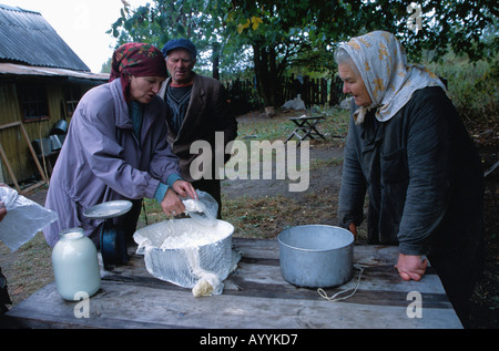 Peasants in Rural Village, Russia, circa 1900 Stock Photo - Alamy