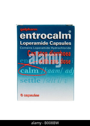 Box of Entrocalm Tablets Stock Photo - Alamy