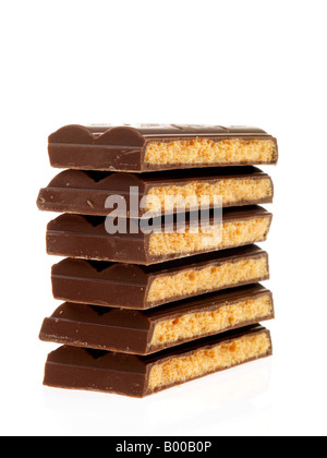 Orange Aero chocolate bar Stock Photo - Alamy