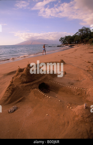 Sandcastle Wailea Maui Hawaii USA Stock Photo - Alamy
