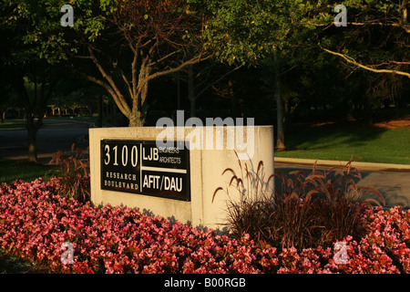 3100 Research Boulevard Sign LJB Engineers Architects AFIT DAU In the ...