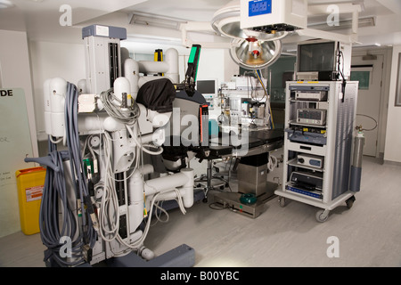 Advanced Operating Table in a Modern British Hospital Operating Theatre ...