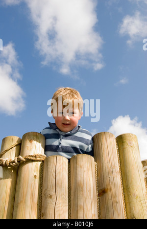 Child Having Fun At Moo Play Farm,Brampton,Suffolk,Uk Stock Photo - Alamy