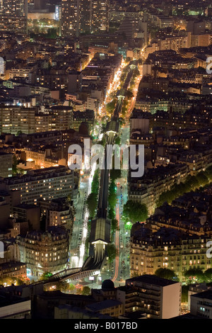 Boulevard Garibaldi with metro stations Sevres-Lecourbe, Cambronne and ...
