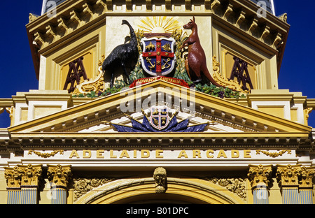 Australia, Adelaide, Coat of arms Stock Photo - Alamy