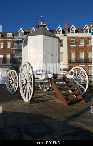 Bathing Machine Weymouth Dorset England UK Stock Photo - Alamy