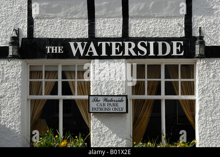 The Waterside Inn, Bray, Maidenhead, Berkshire, England, UK. The ...