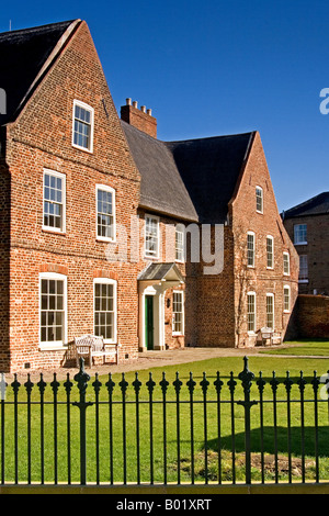 Alford Manor House with thatched roof Alford Lincolnshire circa 1661 ...