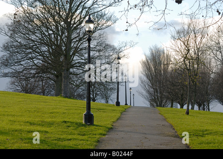 Winter On Primrose Hill London UK Stock Photo - Alamy