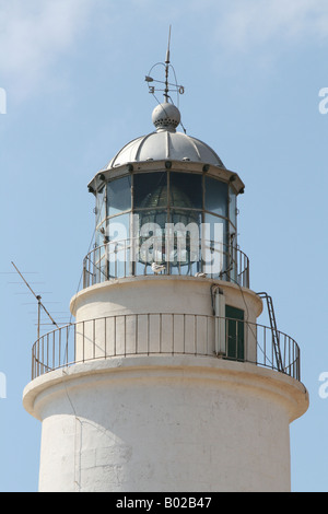 Formentera Faro de la Mola lighthouse view from sea Stock Photo - Alamy