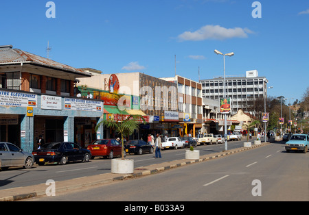 Street scene, Mbabane, Eswatini, Swaziland Stock Photo - Alamy