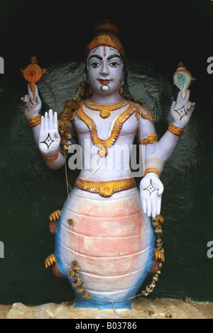 Statue of Kurma the second avatar of Vishnu , Sri Srinivasa Perumal ...