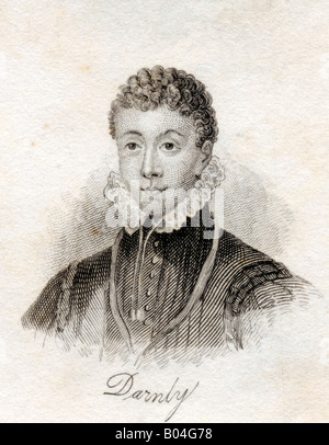 Henry Stuart, Lord Darnley, second husband of Mary, Queen of Scots ...