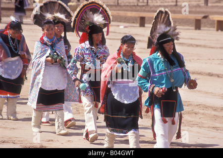 Native American headdress for the ceremonial Corn Dance, Santa Clara ...