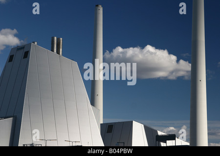 Avedoere, Modern energy plant in denmark nearby Copenhagen. It produce ...