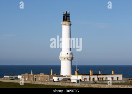 Girdleness Lighthouse, designed by Robert Stevenson, which sits at the ...