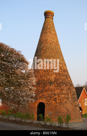 Medieval brick-making kiln, Nettlebed, Oxfordshire, England, United ...